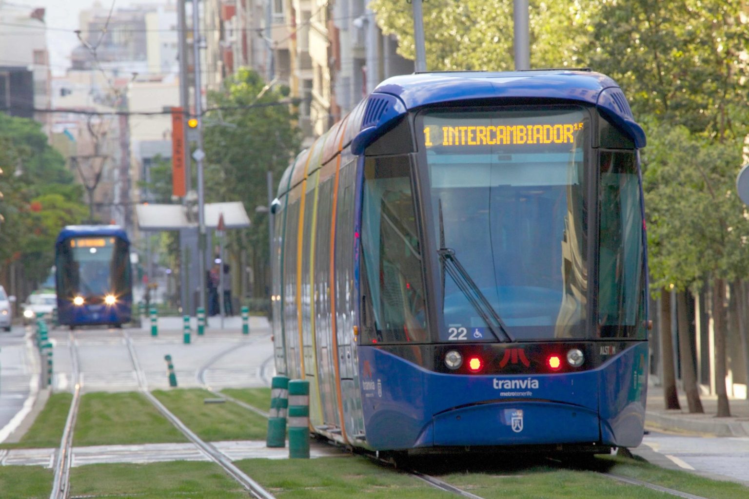 Metrotenerife. Tranvía de Tenerife – La Línea 1 del tranvía modifica su ...